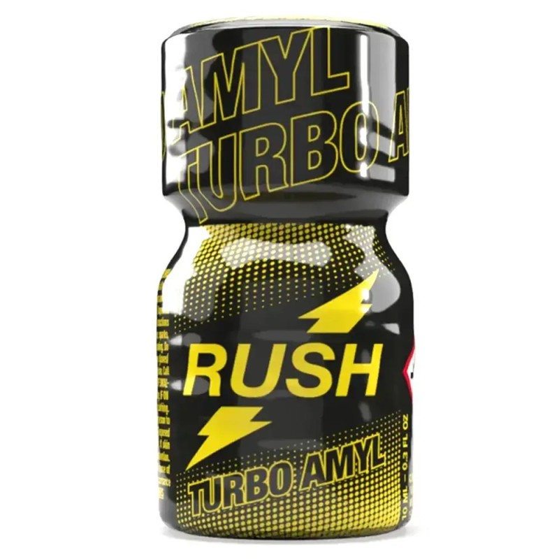 Flacon de Poppers Rush Turbo Amyl 10 ml – Formule Turbo Nouvelle Génération